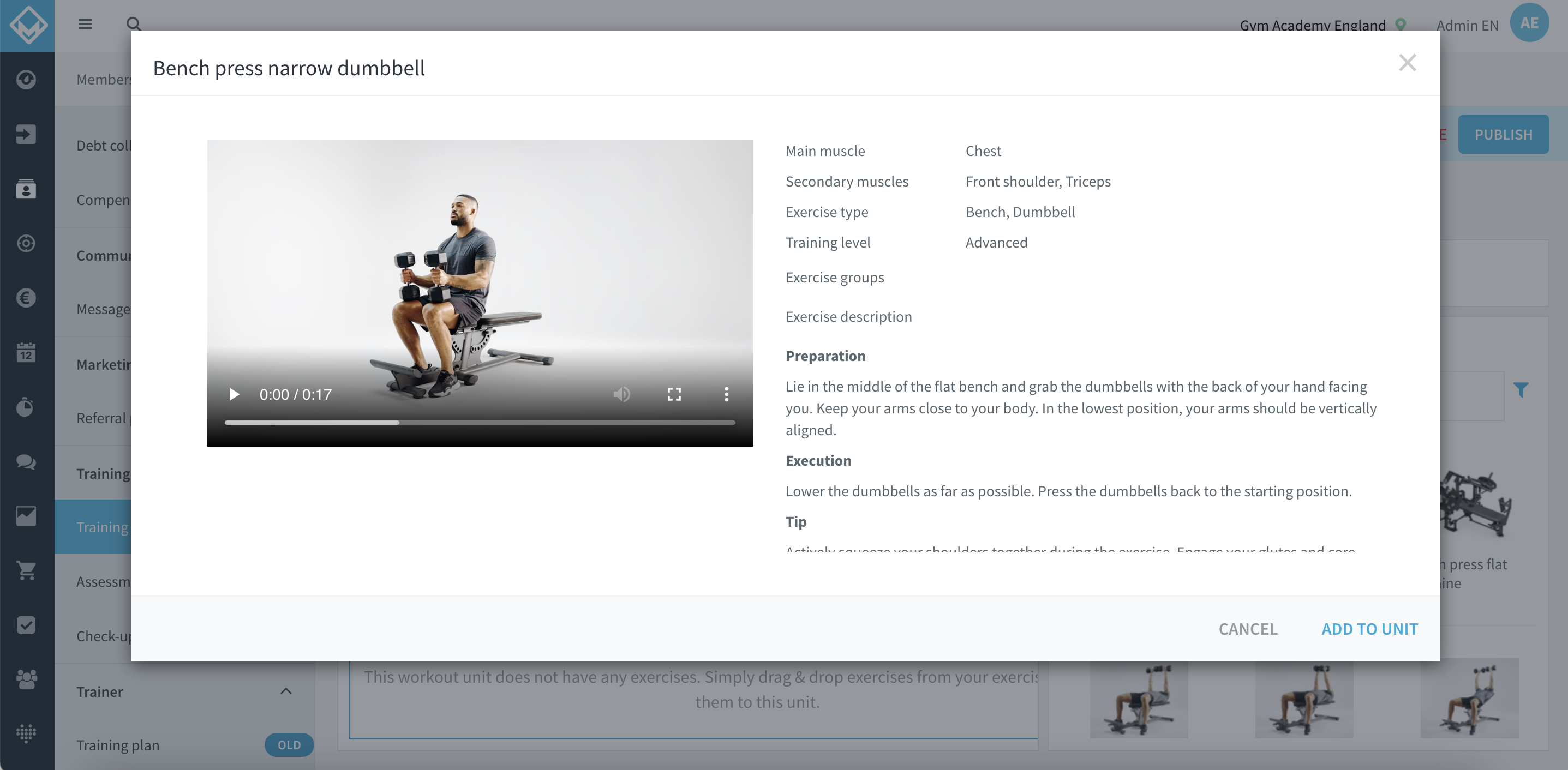 How to create, assign and edit training plans – Magicline GmbH