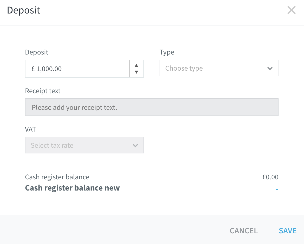 How to add deposits to your cash register – Magicline GmbH