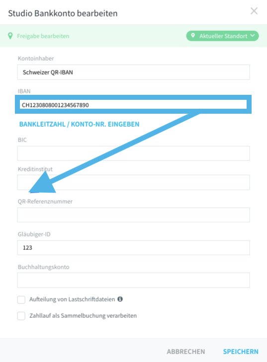 QR-Rechnungserstellung / ESR (Schweiz) – Magicline GmbH