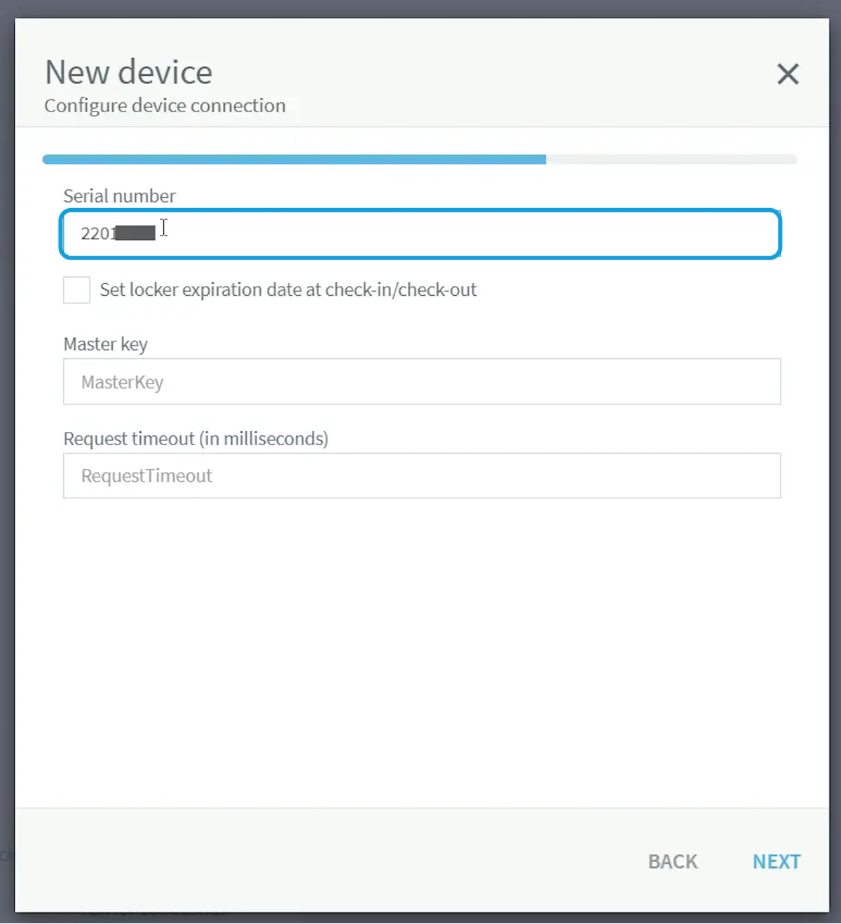 How to connect the Gantner GAT Writer 6000 F by serial number ...