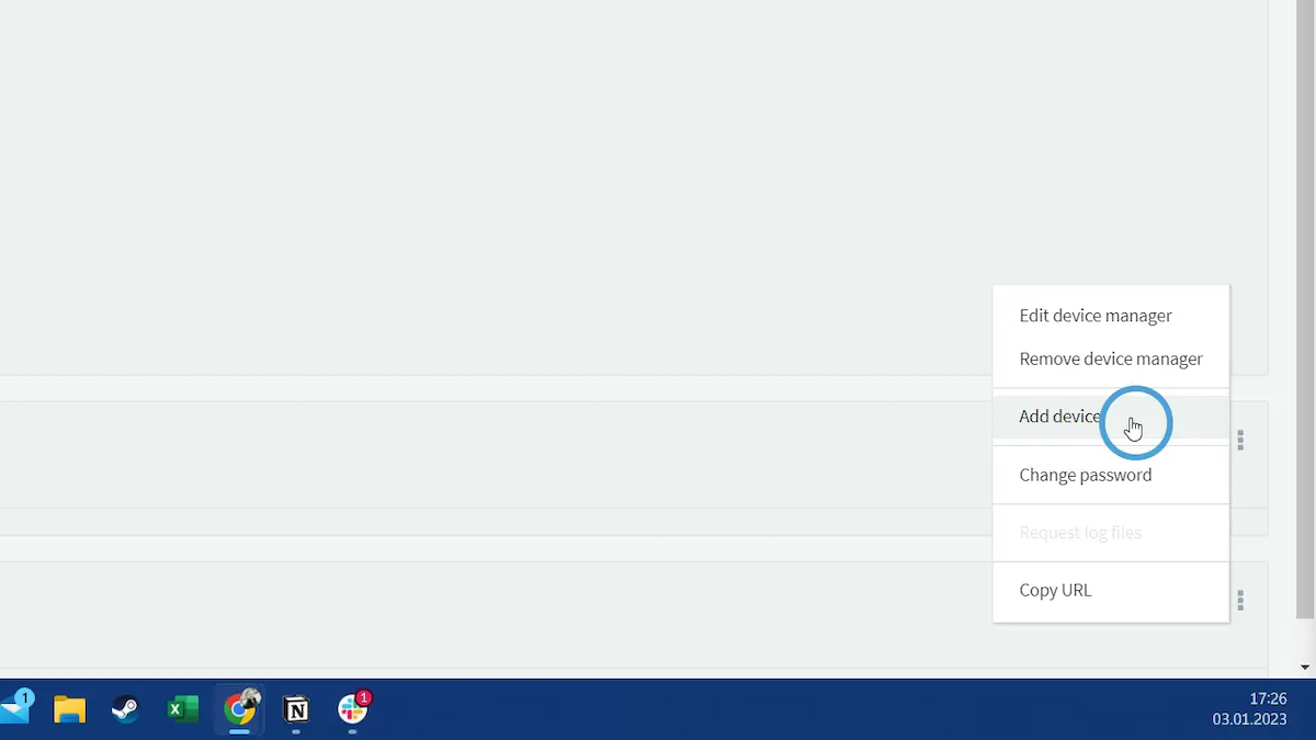 How to connect the Gantner GAT Writer 6000 F by serial number ...