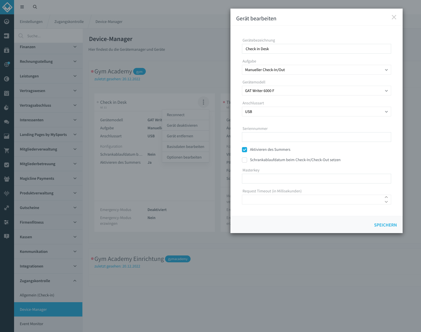 Troubleshooting for connecting a GAT Writer 6000F – Magicline GmbH
